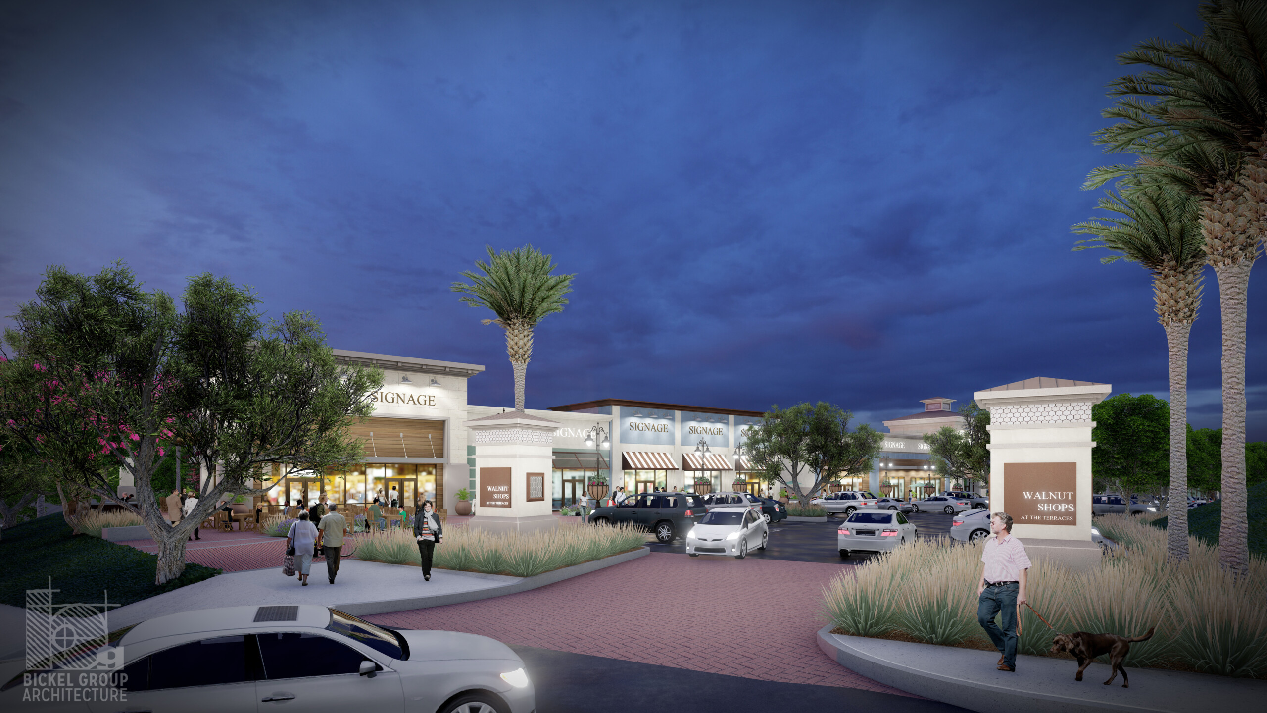 Terrace At Walnut- Night View 1- 200325 | Sunjoint Development